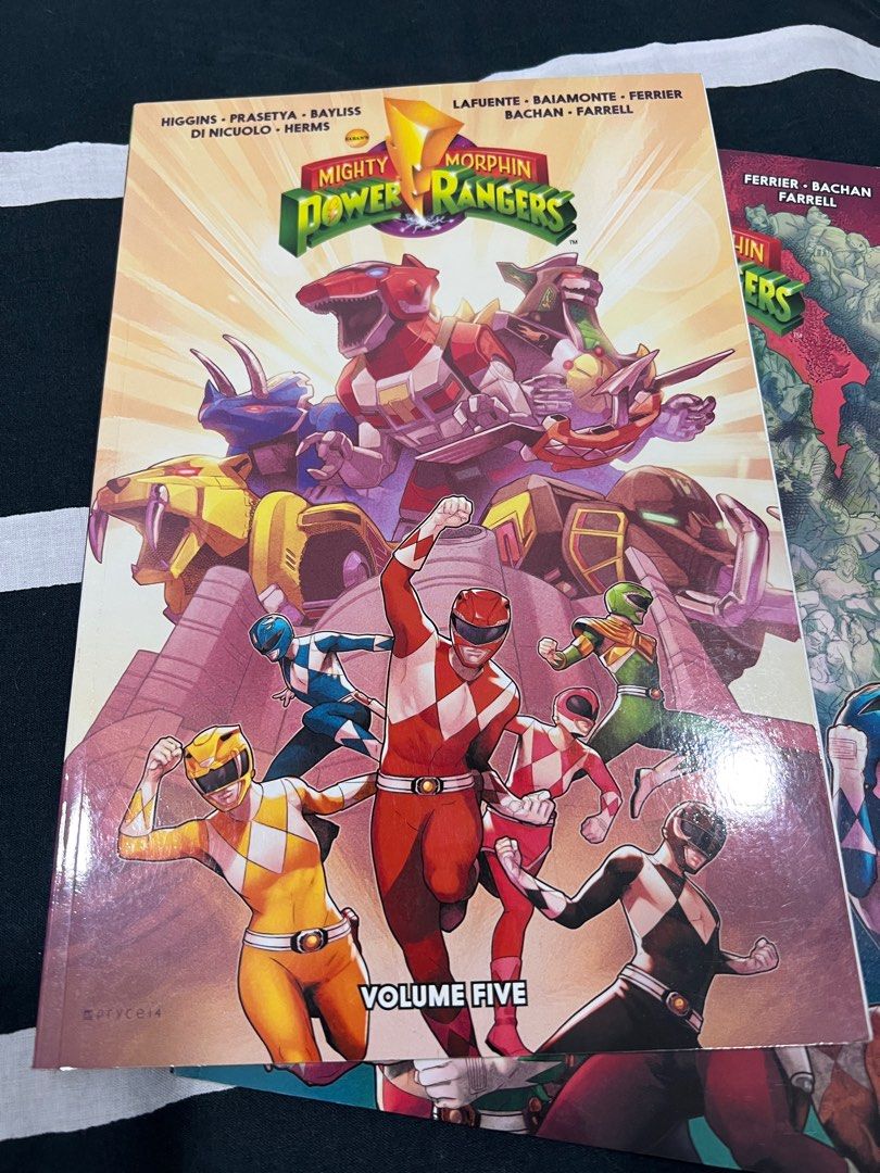 Boom tpb power rangers comics set of 6 MMPR, Hobbies & Toys, Books ...