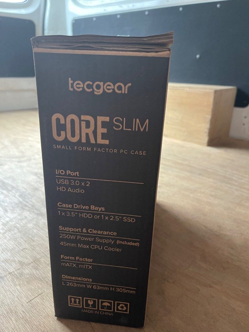 **BRAND NEW** Tecgear Core Slim (Casing+PSU 250W), Computers & Tech, Parts & Accessories ...