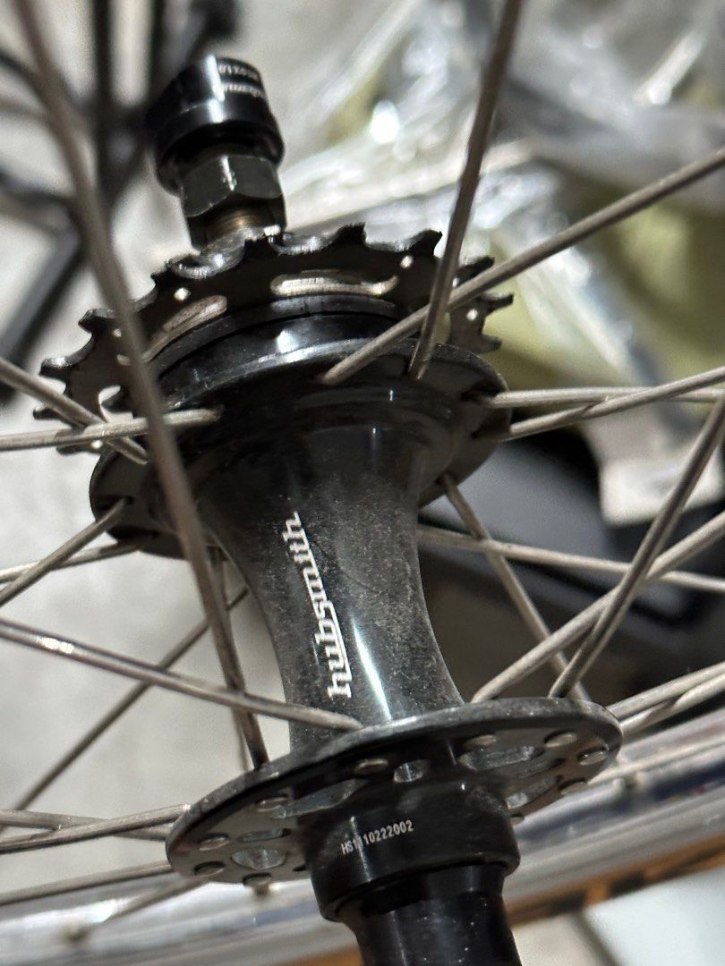 Brompton Hubsmith Chrome BZ Cycle Hand-built Wheelset, Sports Equipment ...