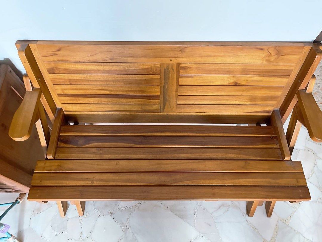 BTO Space saving interchangeable sofa/bench and table with chair ...