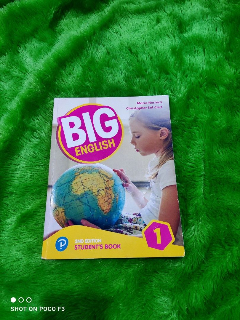 Buku big english 1 -2 nd pearson student Book original Preloved, Buku ...