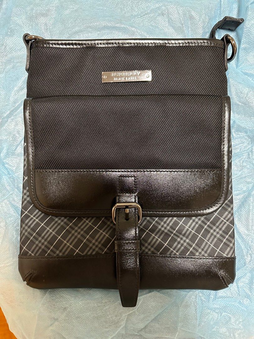 Burberry Black Label (Japan), Men's Fashion, Bags, Sling Bags on Carousell