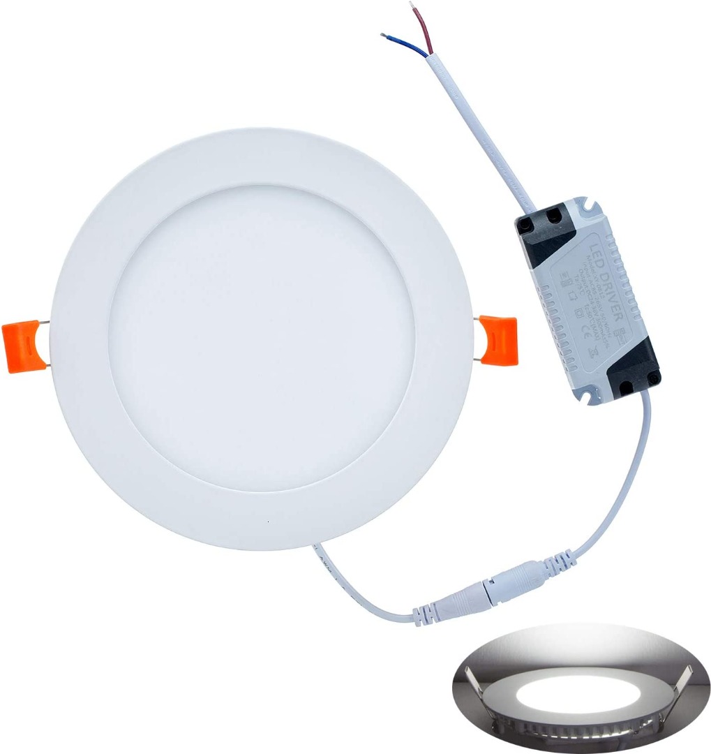 [C1459] Yafido 12W Led Recessed Ceiling Light Round Ultra Slim LED ...