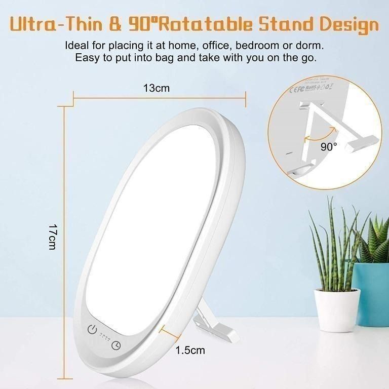 [C1499] Sad Lamp, 10000 Lux Light Therapy Lamp, Sad Lights for ...
