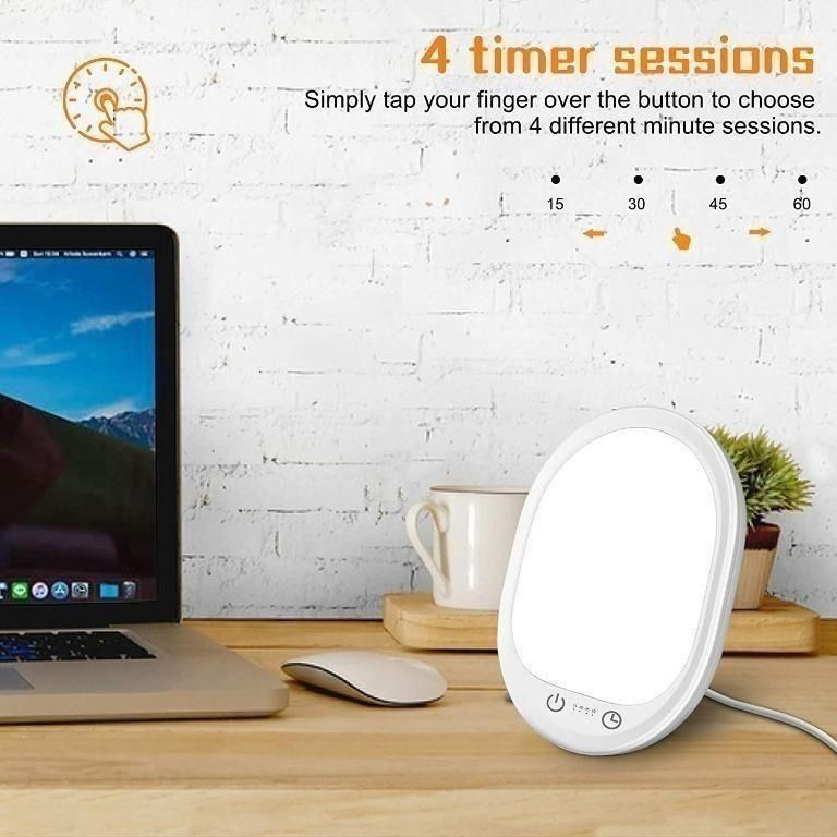 [C1499] Sad Lamp, 10000 Lux Light Therapy Lamp, Sad Lights for ...