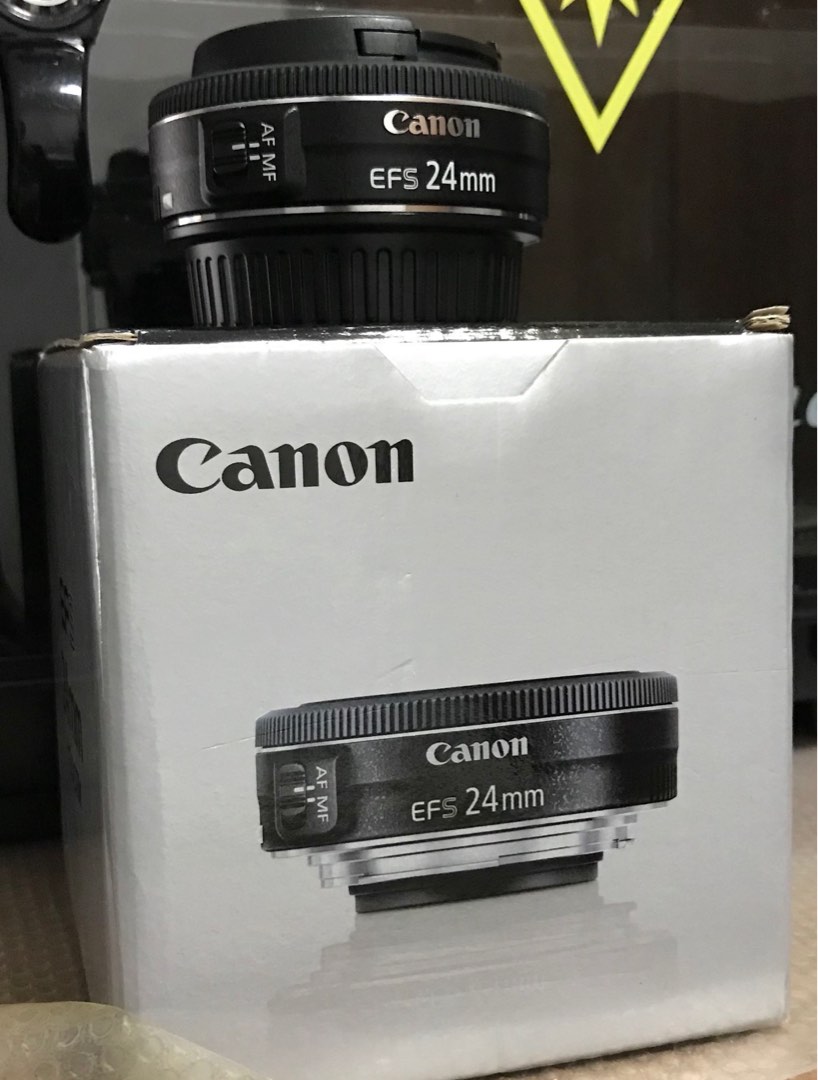 Canon EF-S 24mm Prime Pancake Lens, Photography, Lens & Kits on Carousell