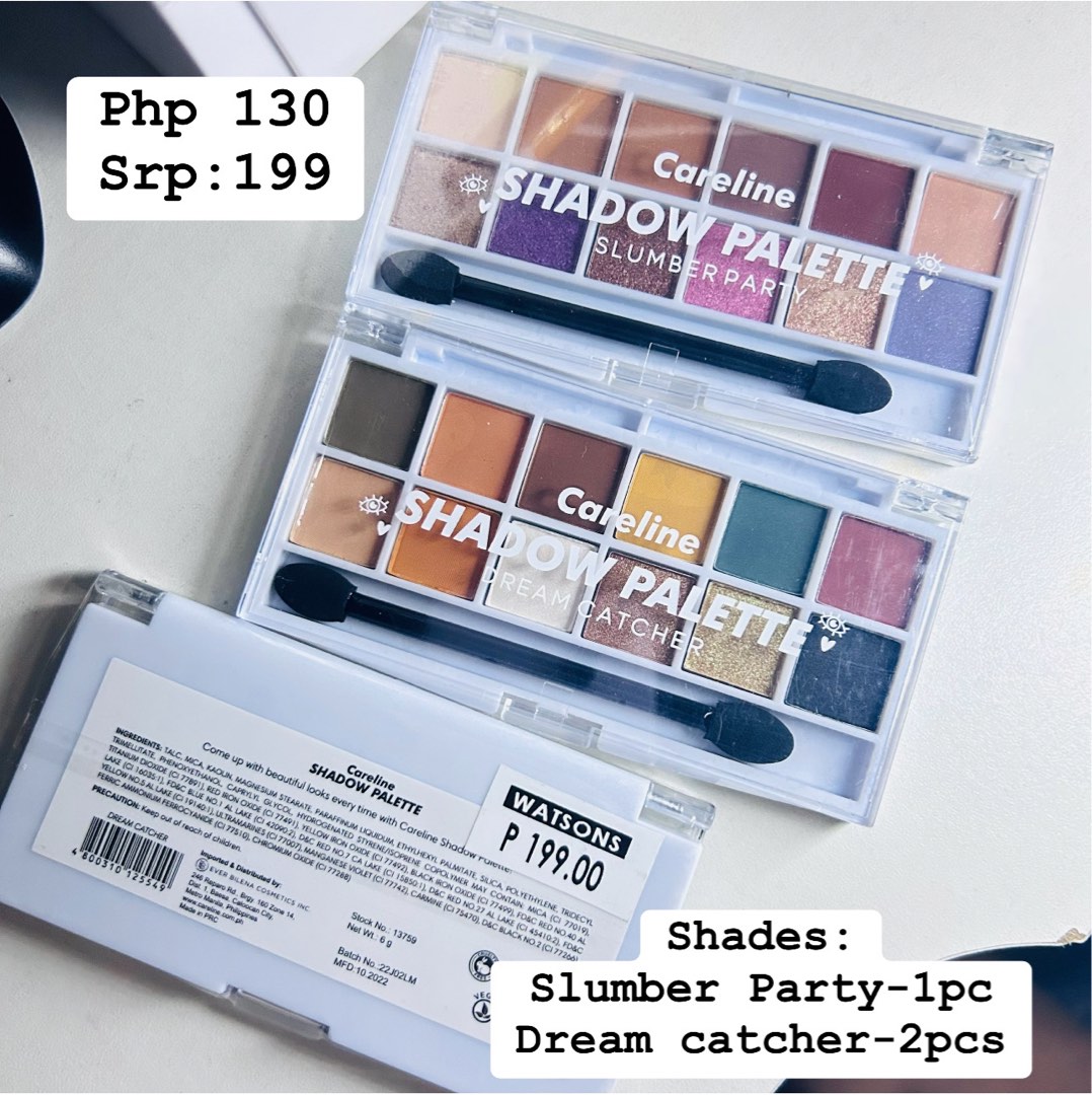 Careline Shadow Palette, Beauty & Personal Care, Face, Makeup on Carousell