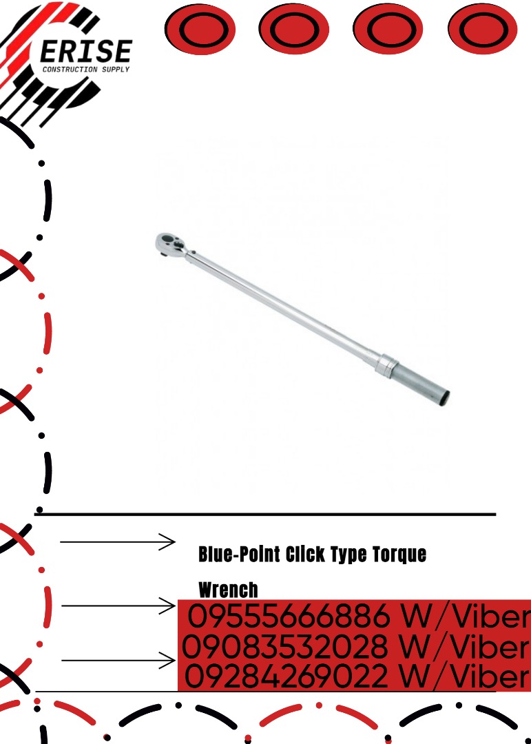 CDI Click Type Torque Wrench, Commercial & Industrial, Construction ...