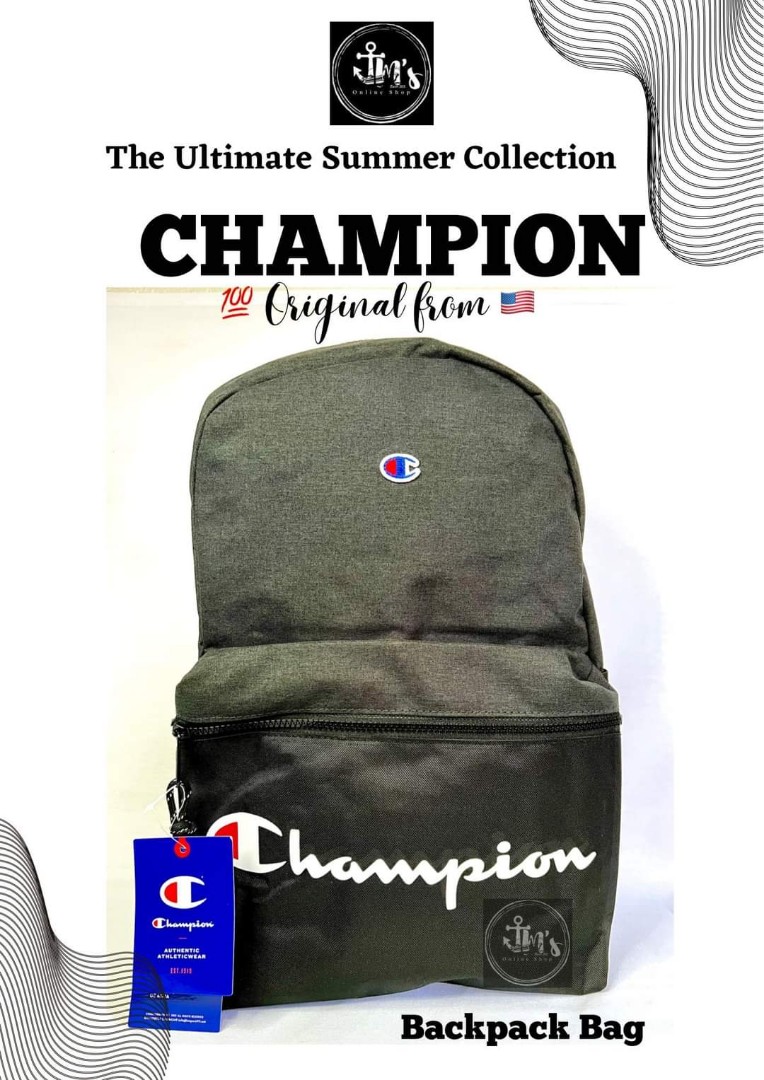 Champion Original, Men's Fashion, Bags, Backpacks on Carousell