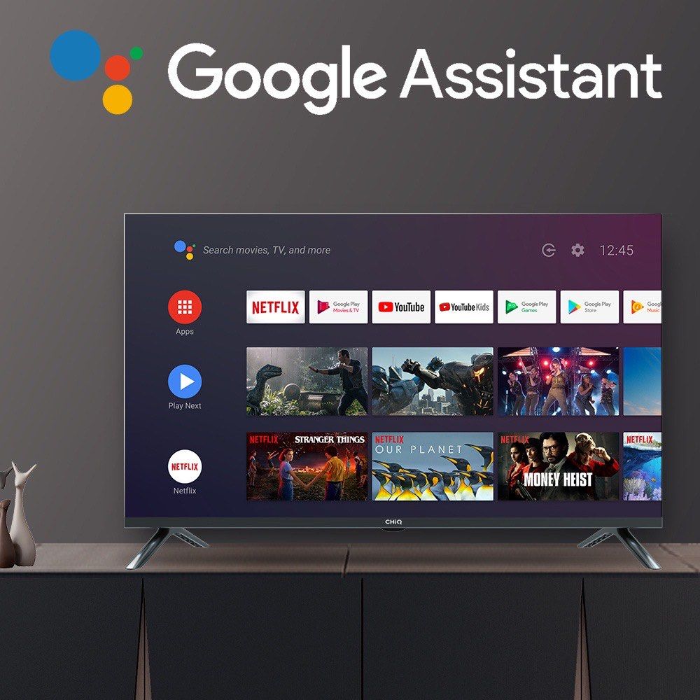 CHiQ L43M8T Android Smart TV - 43 Inch - Full HD TV, TV & Home ...