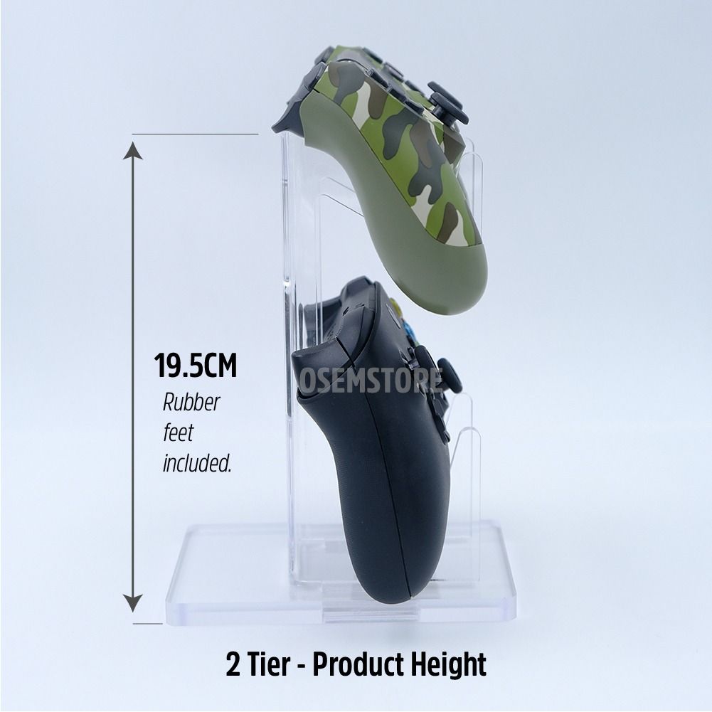 Clear Acrylic Controller Display Stand for Xbox, Switch, PS4, PS5, PC ...