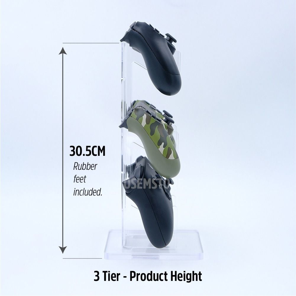 Clear Acrylic Controller Display Stand for Xbox, Switch, PS4, PS5, PC ...