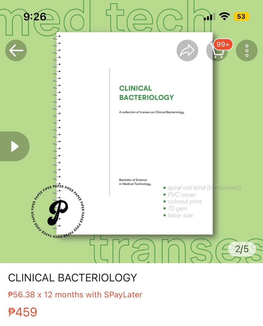 Bacteriology Book