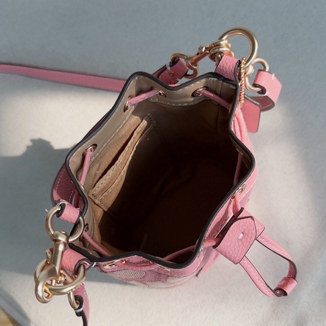 Coach Dempsey Bucket Sling Bag, Women's Fashion, Bags & Wallets, Cross ...