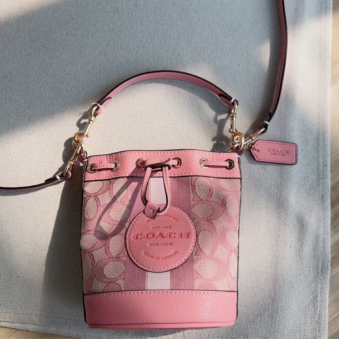 Coach Dempsey Bucket Sling Bag, Women's Fashion, Bags & Wallets, Cross ...