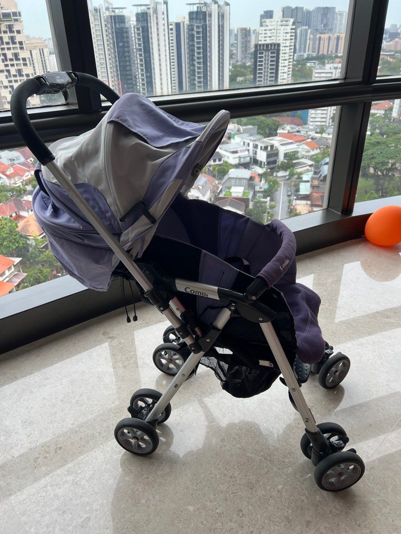 Combi Stroller - foldable /lilac, Babies & Kids, Going Out, Strollers ...