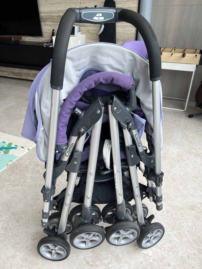 Combi Stroller - foldable /lilac, Babies & Kids, Going Out, Strollers ...