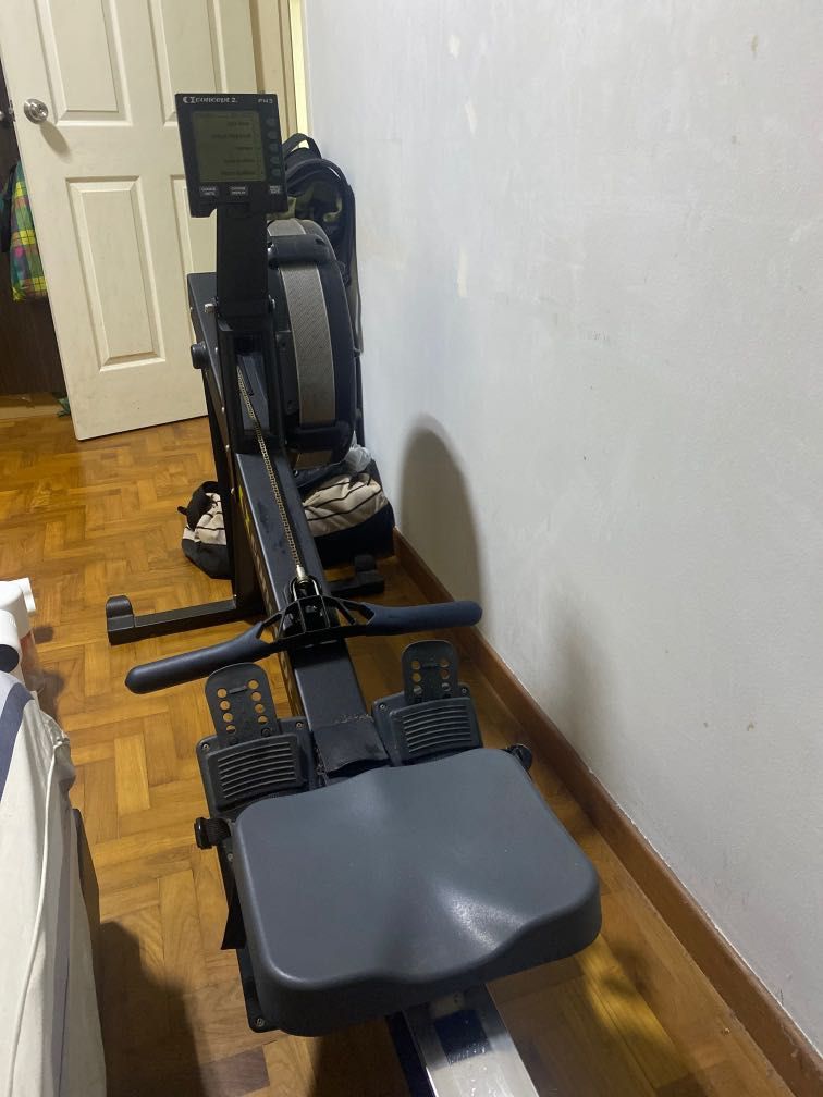Concept 2 PM3 rowing ergometer model D, Sports Equipment, Exercise ...