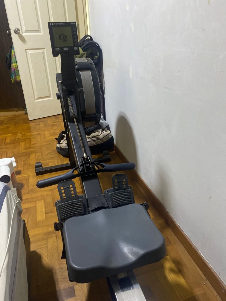 Concept 2 PM3 rowing ergometer model D, Sports Equipment, Exercise ...