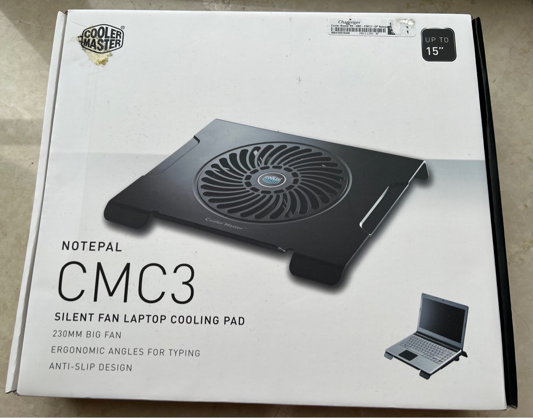Cooler Master Laptop Cooling Pad, Computers & Tech, Parts & Accessories ...