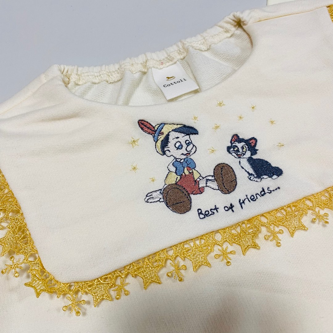 現貨 Cottoli x Disney 小木偶包屁衣, 兒童＆孕婦用品, 嬰兒及小童流行時尚 - Carousell
