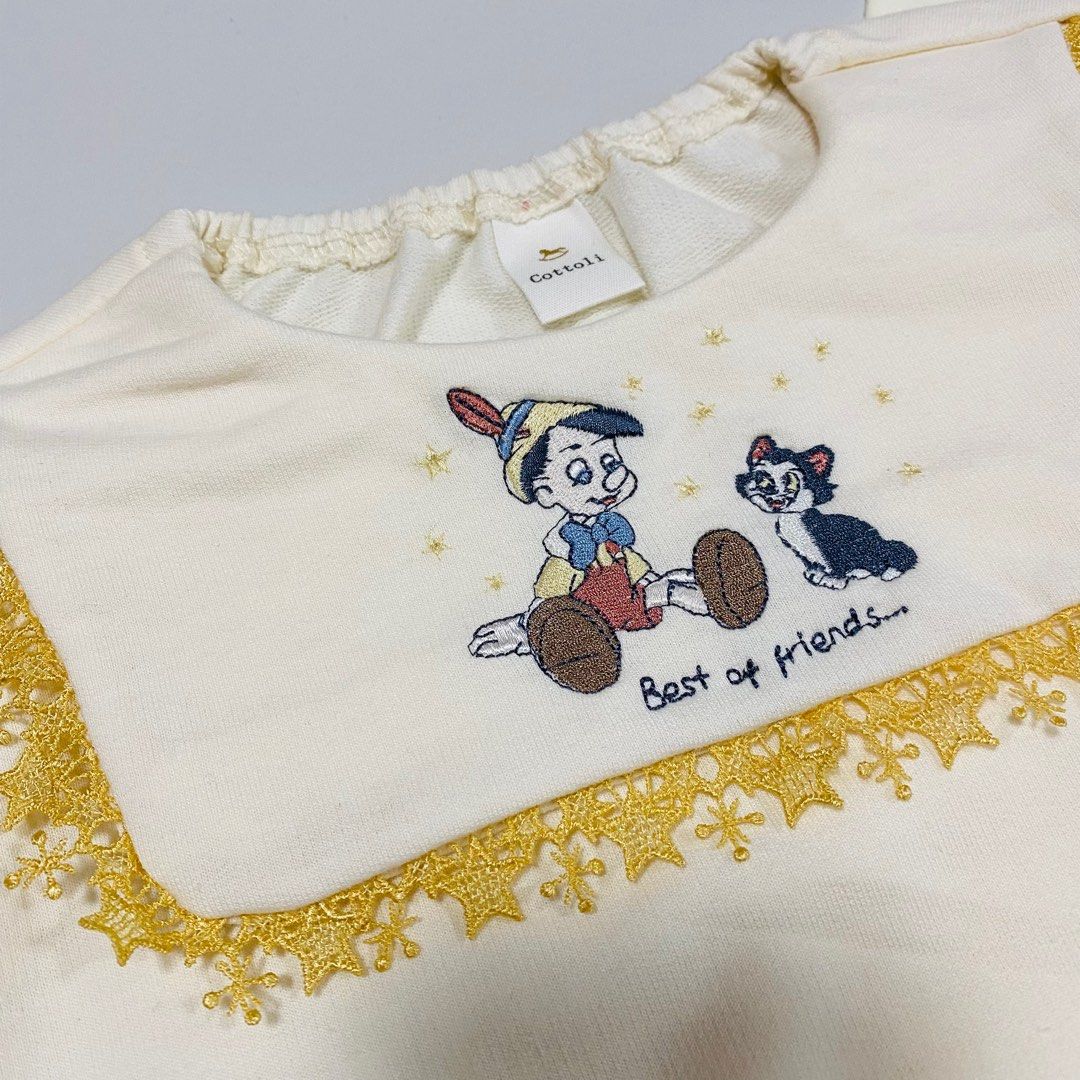 現貨 Cottoli x Disney 小木偶包屁衣, 兒童＆孕婦用品, 嬰兒及小童流行時尚 - Carousell