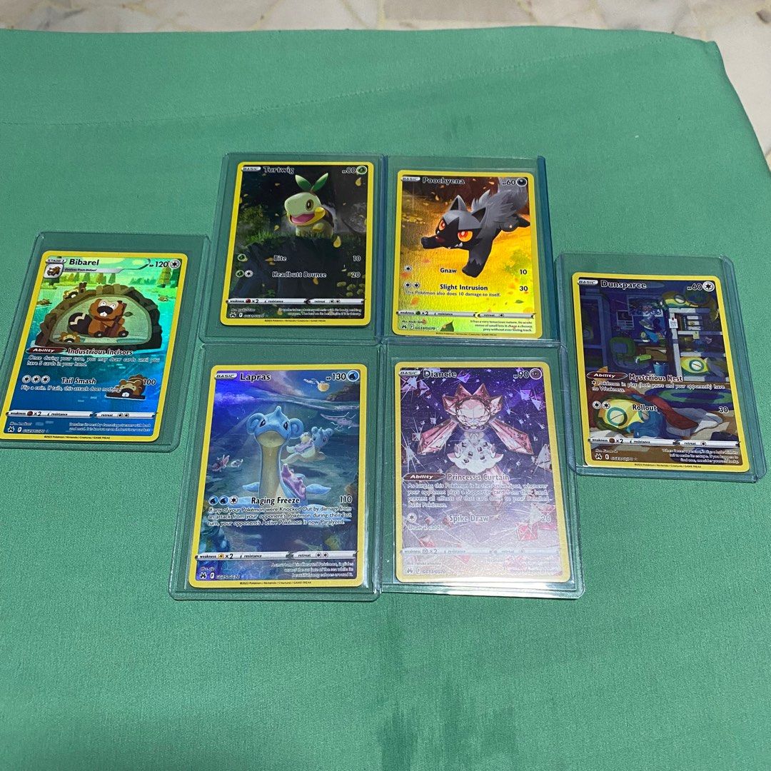 Pokemon TCG Crown Zenith Art Rares, Hobbies & Toys, Toys & Games on ...