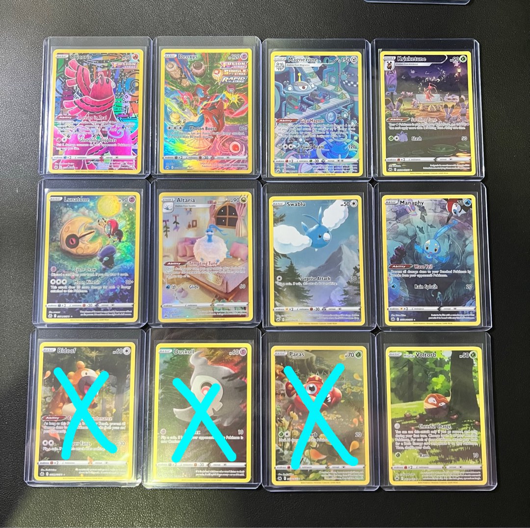 Crown Zenith Full Art Cards, Hobbies & Toys, Toys & Games on Carousell