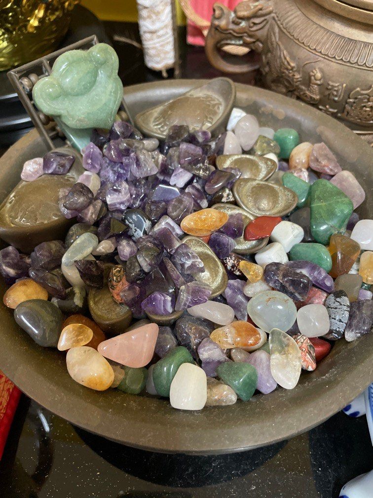 Crystal Fortune Pot, Furniture & Home Living, Home Decor, Vases ...
