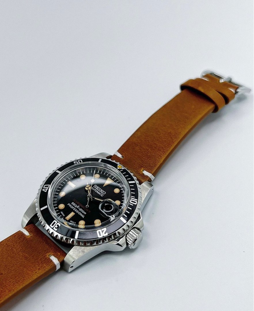 Custom Seiko Mod Vintage Submariner 40mm, Men's Fashion, Watches ...