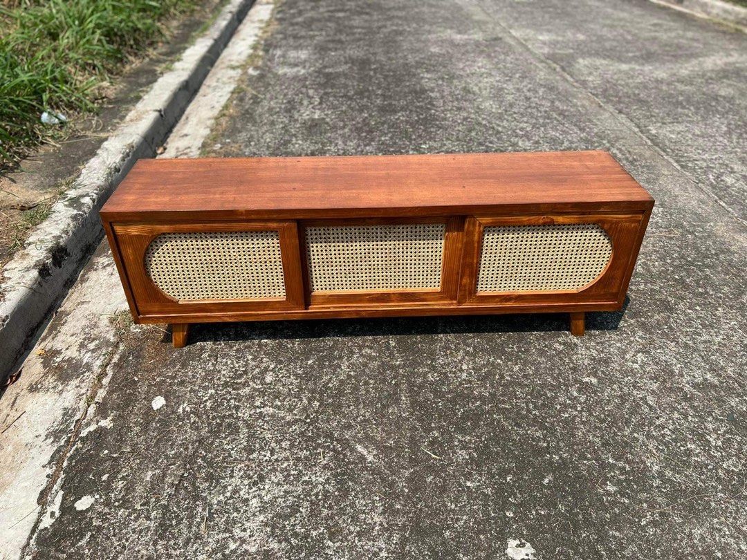 Customized size solihiya design wooden TV console, Furniture & Home ...