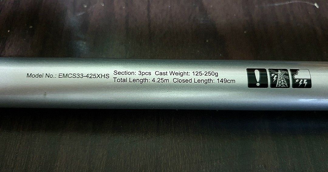 DAIWA EMCAST SPORT Tele 15', Sports Equipment, Fishing on Carousell