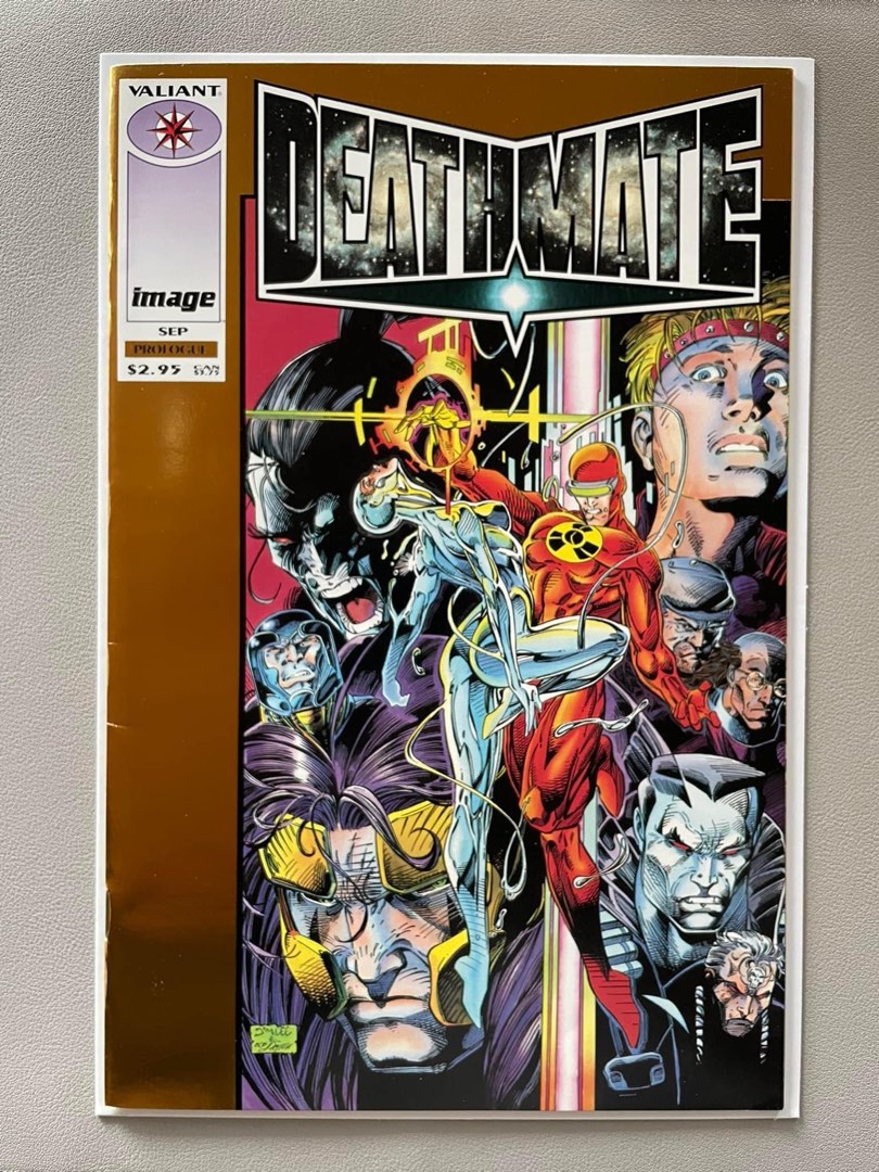 Deathmate Prologue Comics Gold Foil Cover Variant on Carousell