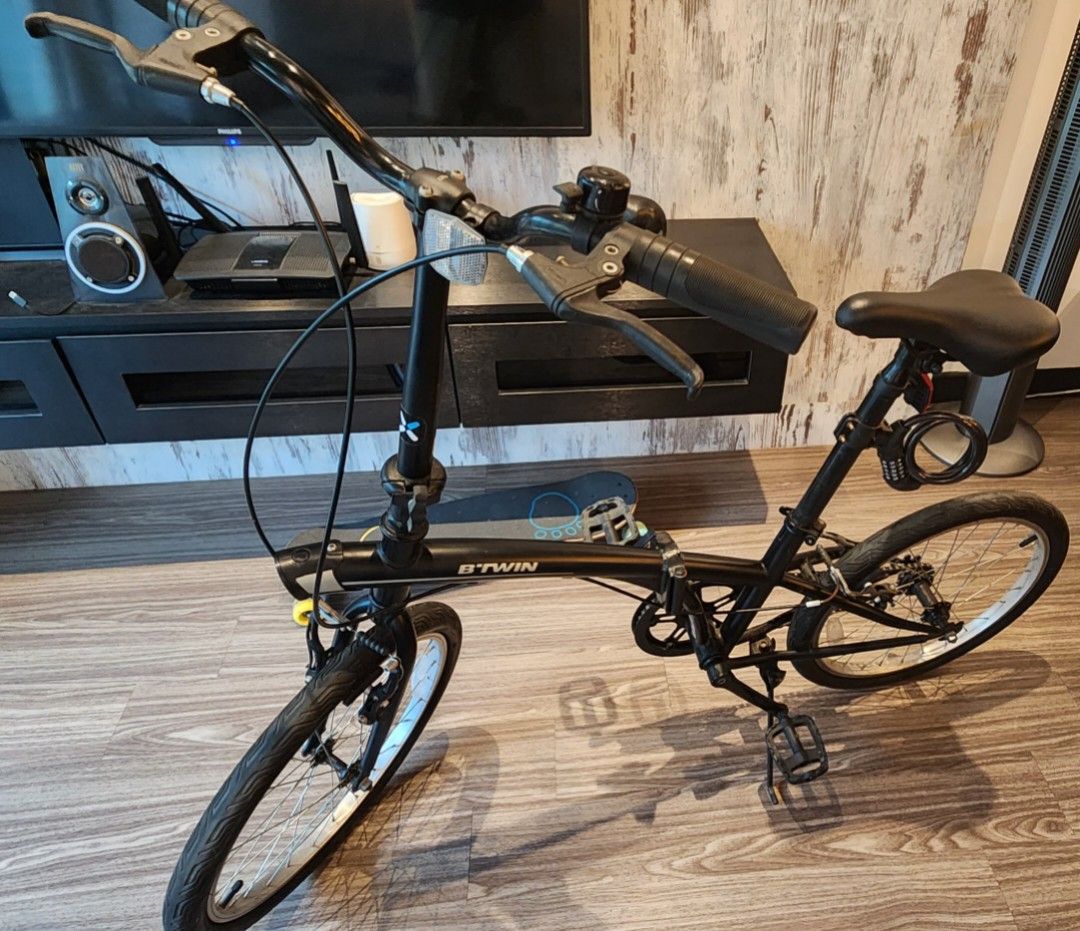Decathlon Btwin tilt 100 bicycle / foldable bicycle / folding bicycle ...