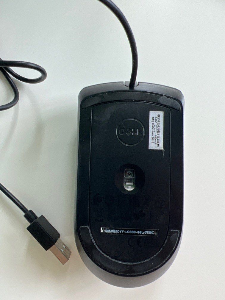 DELL cable mouse, Computers & Tech, Parts & Accessories, Mouse ...