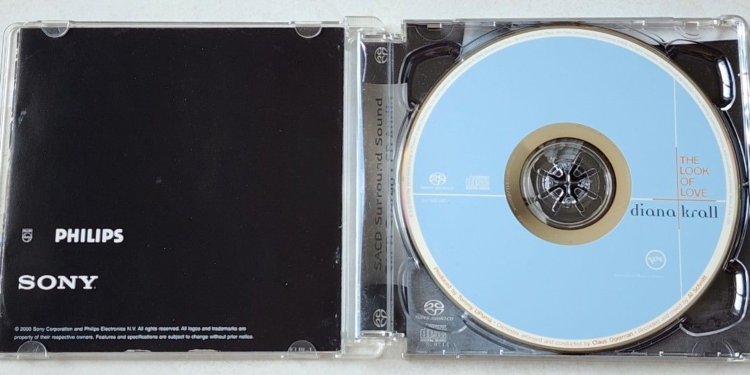 Diana Krall ~ The Look Of Love ( 2002 THE VERVE ) ( HYBRID SACD VERSION ) CD, Hobbies & Toys ...