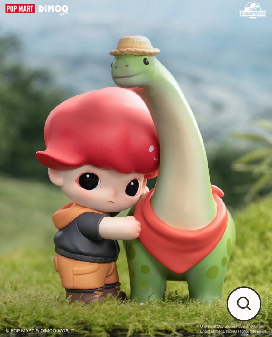 Dimoo Jurassic World Brachiosaurus Feeder (WTS Popmart), Hobbies & Toys ...