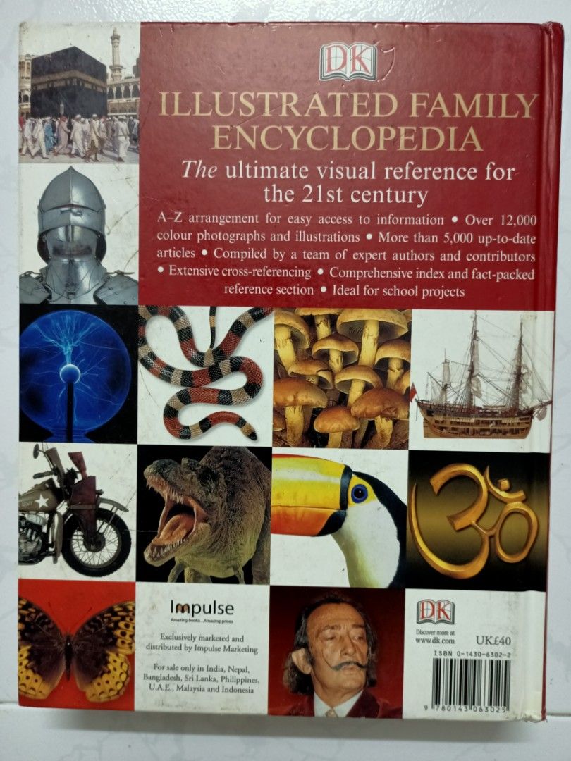 DK Illustrated Family Encyclopedia, Hobbies & Toys, Books & Magazines, Fiction & Non-Fiction on ...