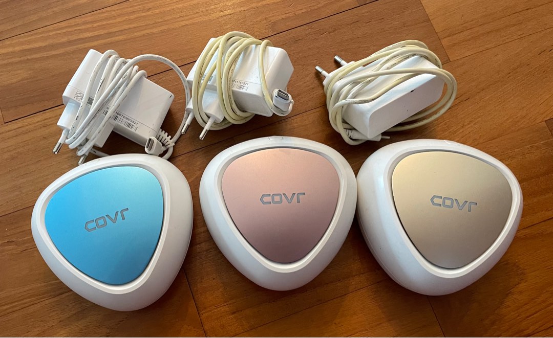 D-Link COVR C-1200 3 station mesh networking system, Computers & Tech ...