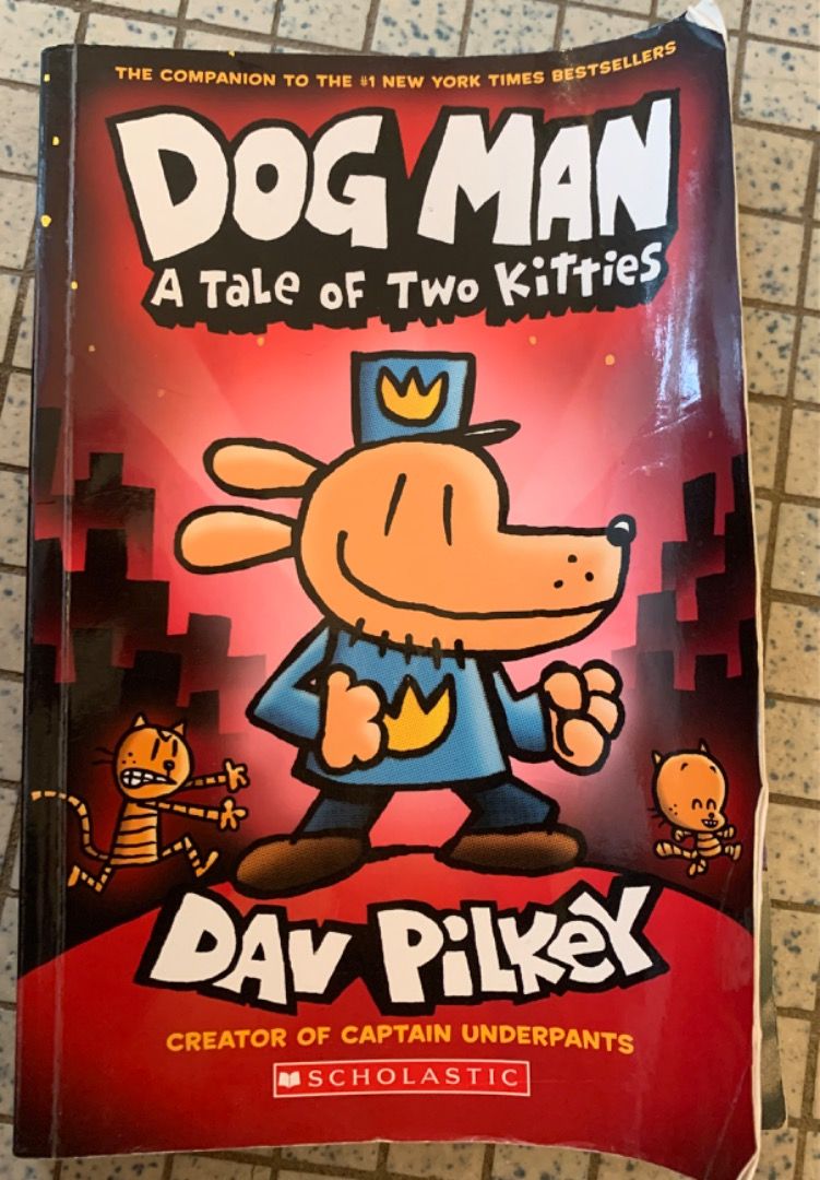 DOG MAN Set of 7 books, Hobbies & Toys, Books & Magazines, Comics ...