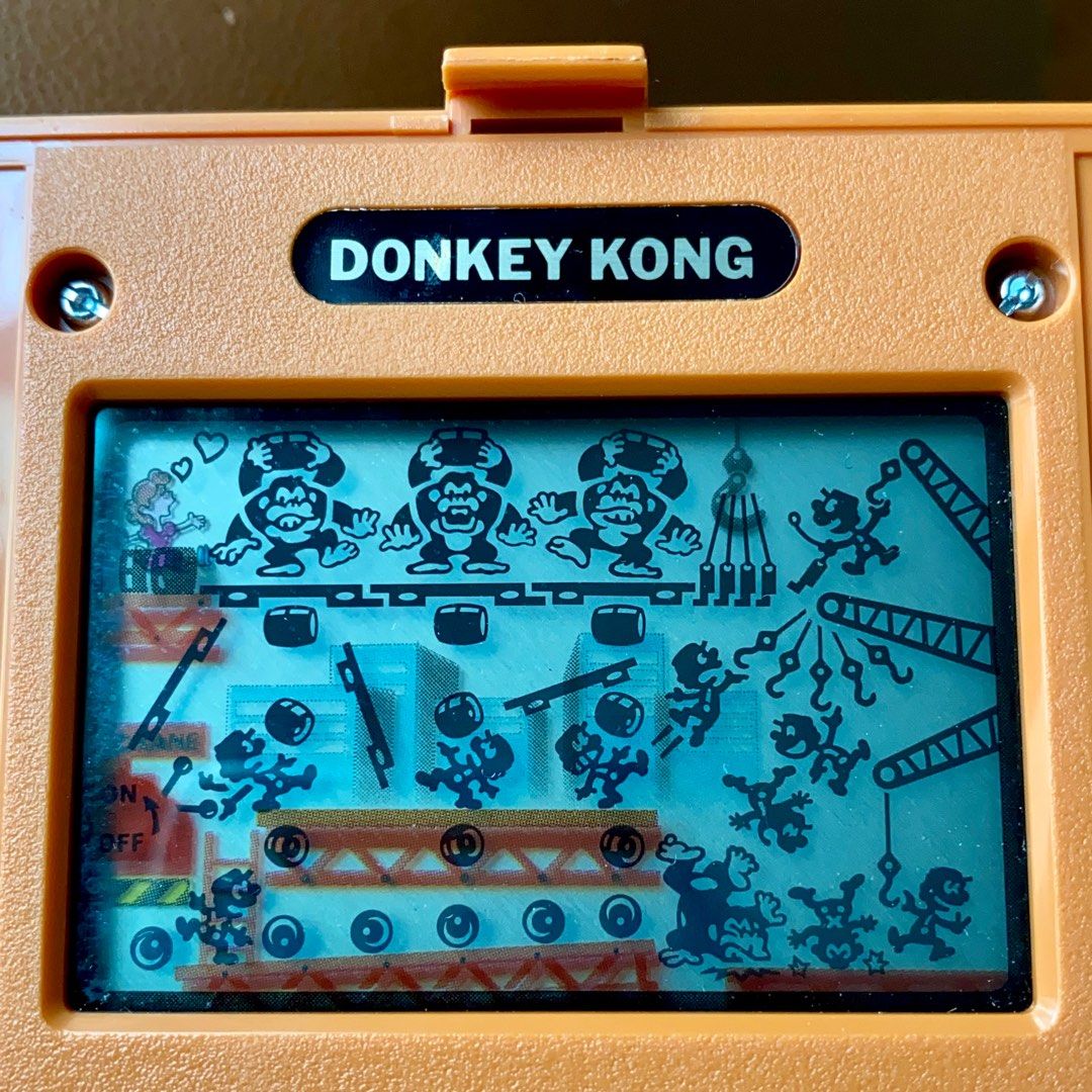 Donkey Kong - Vintage 1982 Game & Watch (Multi-Screen), Hobbies & Toys ...
