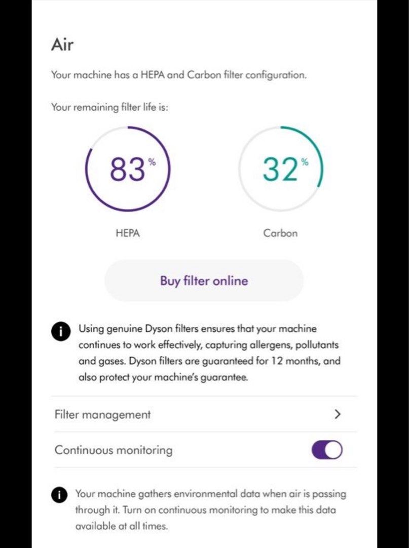 Dyson DP04 Pure Cool White, Furniture & Home Living, Lighting & Fans ...