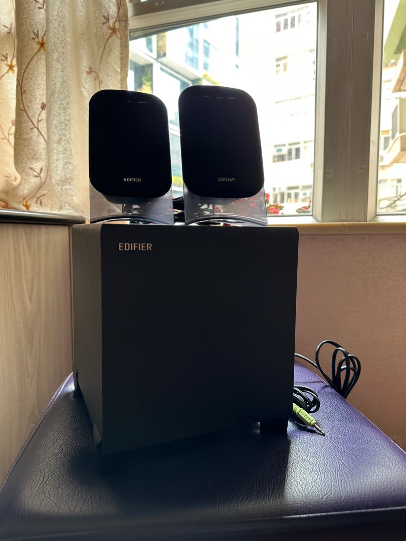Edifier 漫步者 XM2PF 2.1 channel Active Speaker 2.1聲道有源電腦/電視喇叭, 音響器材 ...