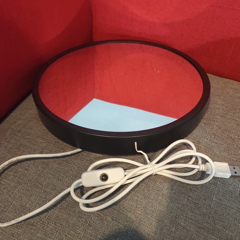 EGA Wall Light & Mirror 2 in 1 Designer Lamp, Furniture & Home Living ...