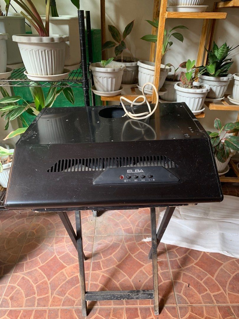 Elba Black Kitchen Rangehood Exhaust on Carousell