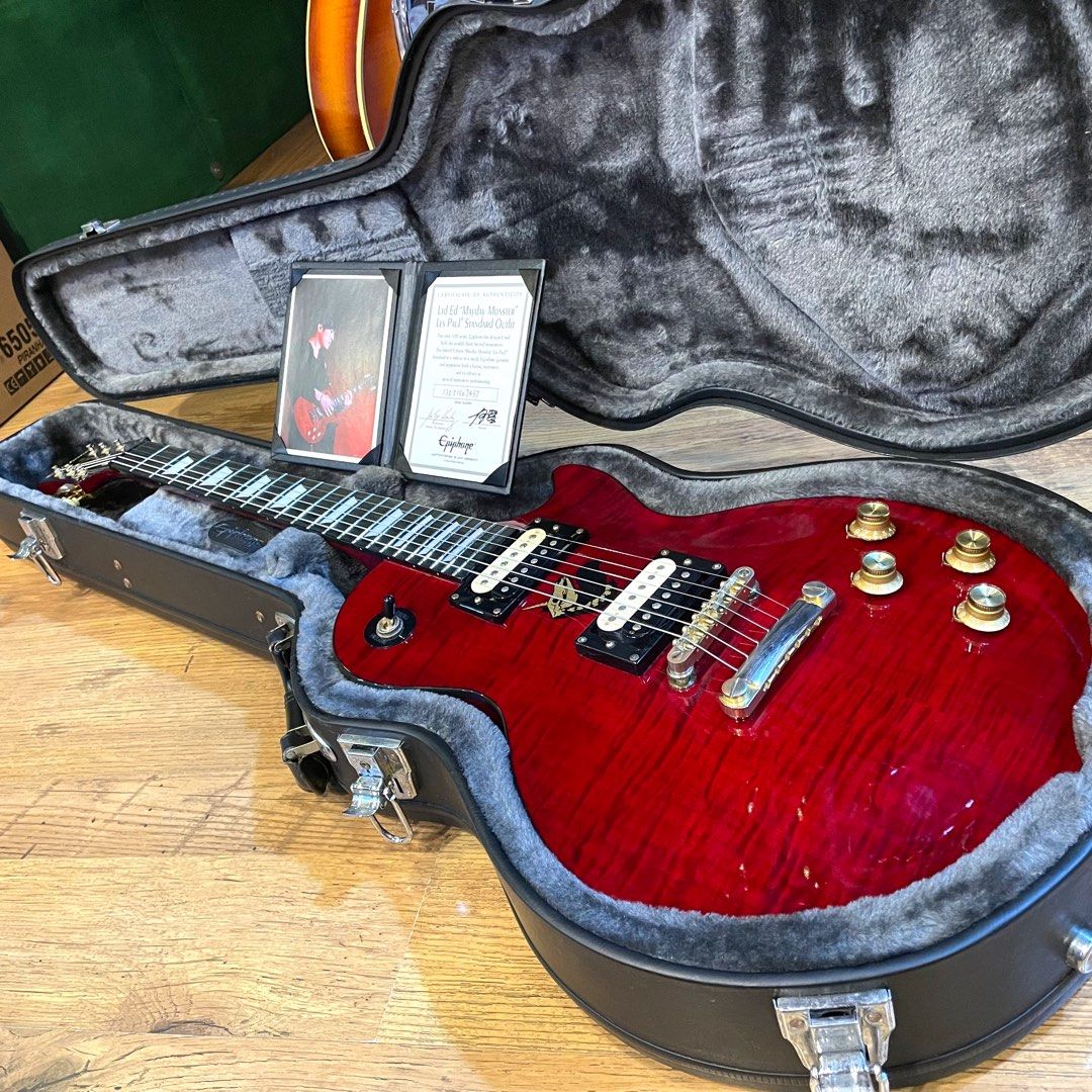 Epiphone Ltd Ed Mayday Monster Les Paul Standard, Hobbies & Toys, Music ...