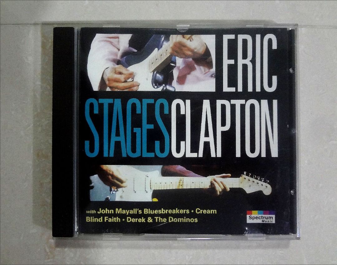 Eric Clapton CD Stages, Hobbies & Toys, Music & Media, CDs & DVDs on ...