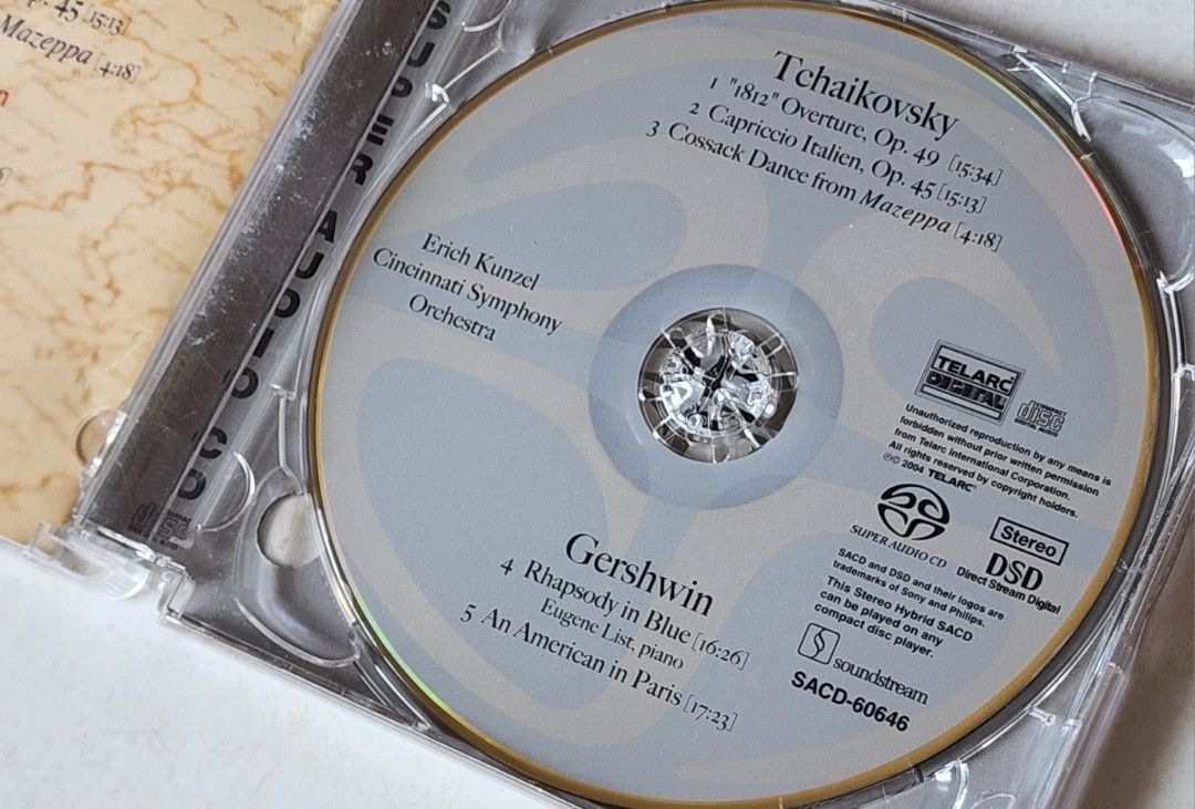 Erich Kunzel ~ Tchaikovsky : 1812 ( 2004 TELARC VERSION ) CD, Hobbies ...