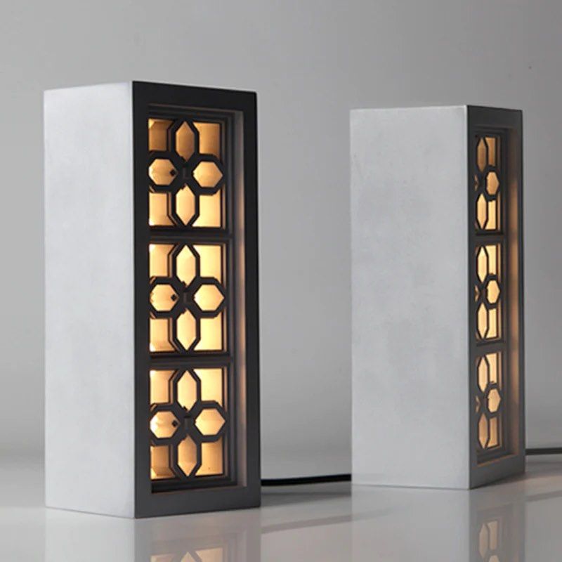 ESTEE Concrete Night Light, Furniture & Home Living, Lighting & Fans ...
