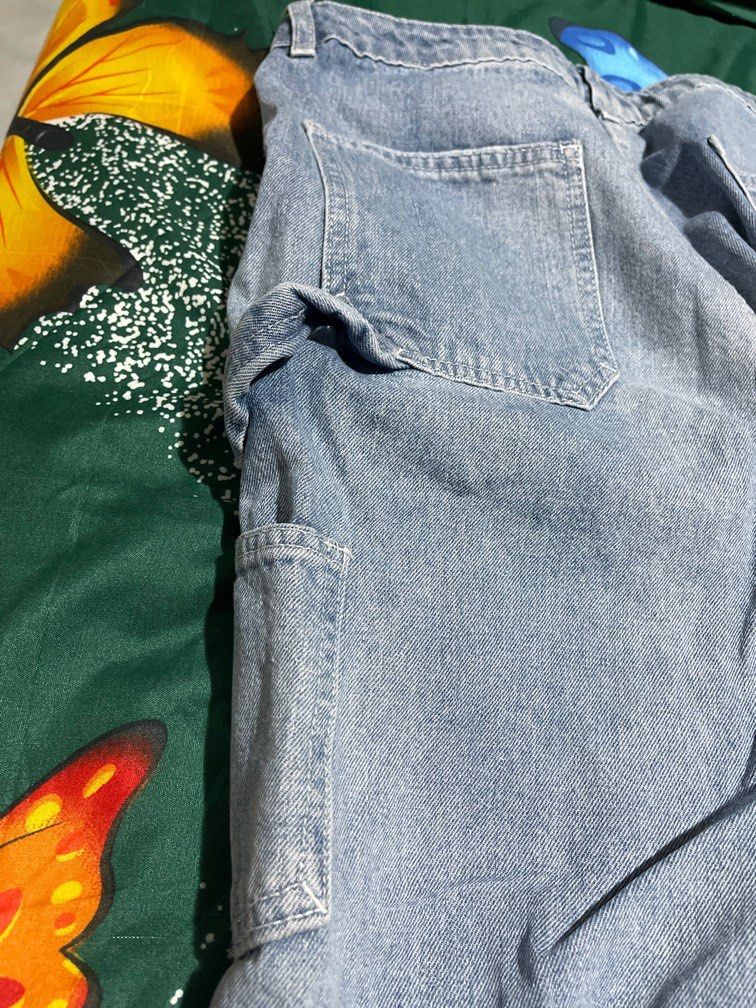 factorie cargo blue denim jeans, Women's Fashion, Bottoms, Jeans ...